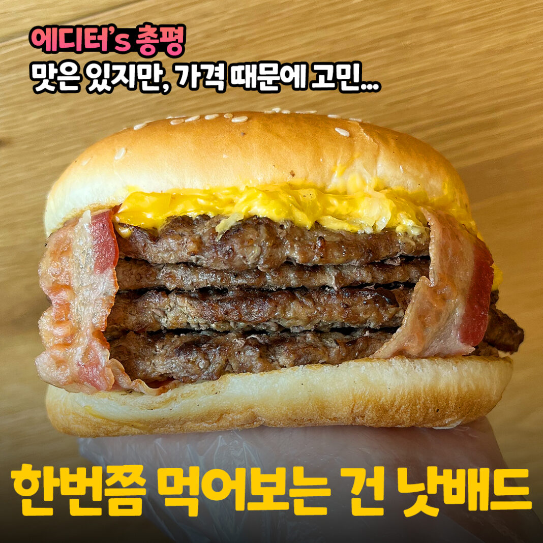 '치킨 한마리' 값이라는 버거킹 신메뉴 솔직 리뷰